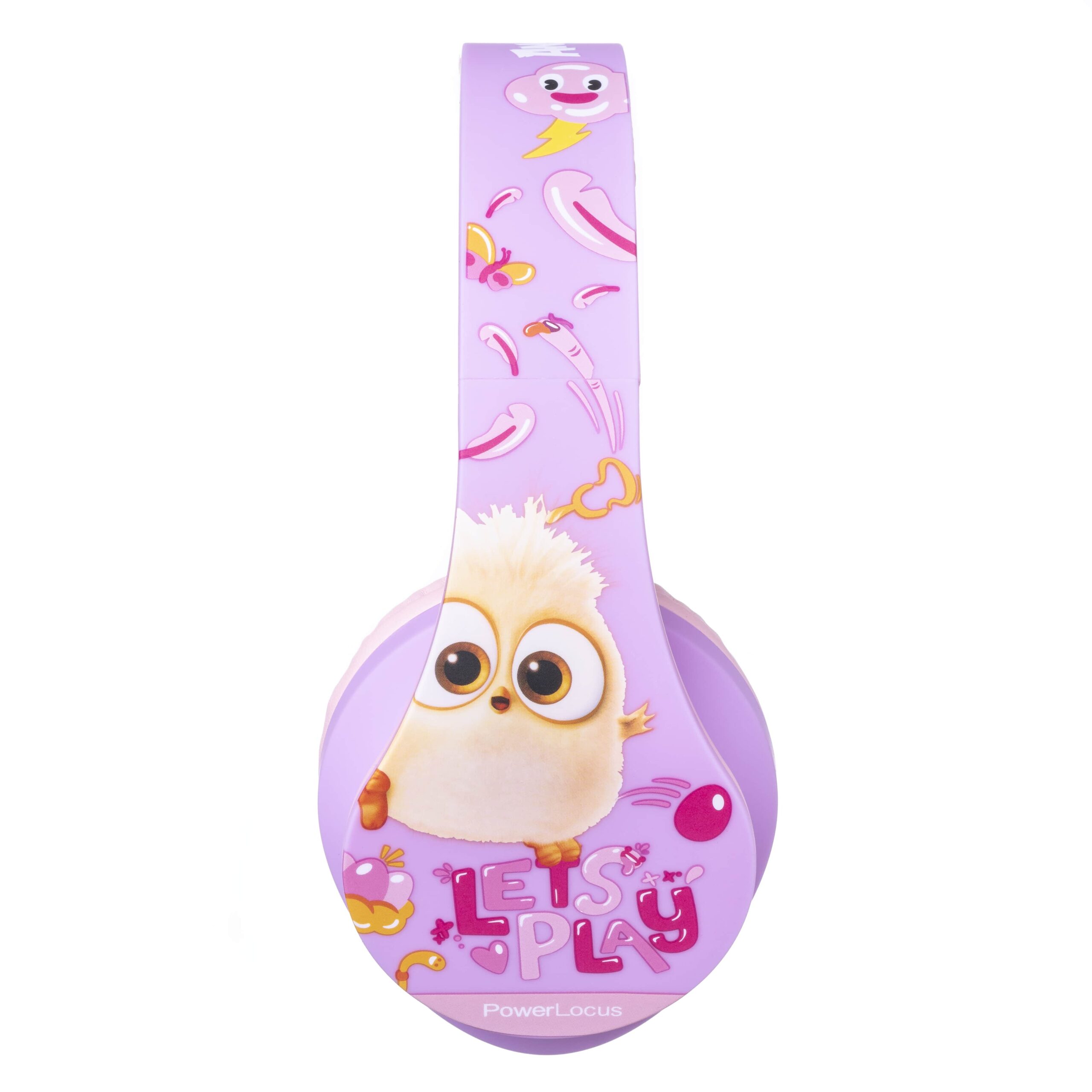 PowerLocus P2 Angry Birds Bluetooth fejhallgató gyerekeknek (rózsaszín ...